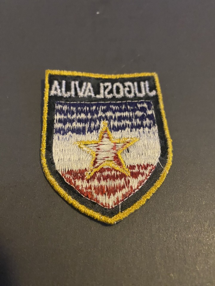 VTG JUGOSLAVIJA Yugoslavia Sew On Patch | eBay