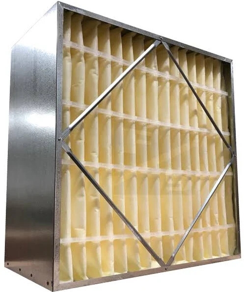 24X24X12 Syn-Pac R-Cell, MERV 15 Metal Frame Commercial Industrial ...