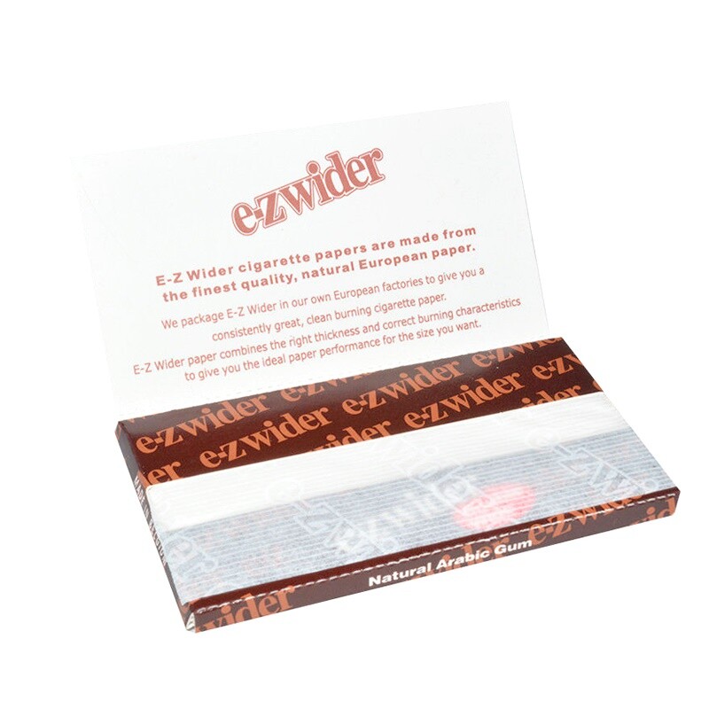 2x EZ Wider Rolling Papers Double Wide *AUTHENTIC* 2 Packs *FREE USA ...