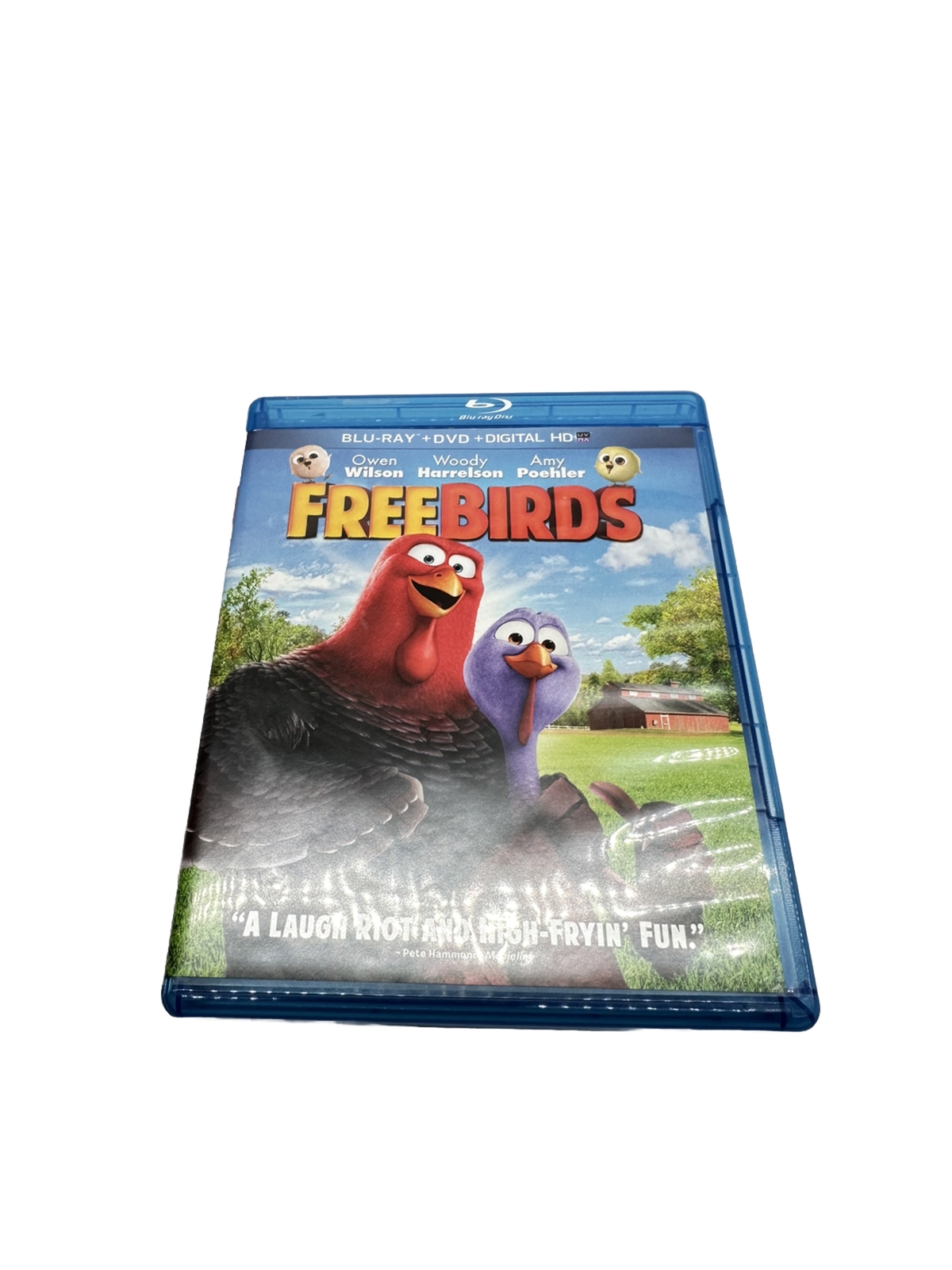 Free Birds Blu-ray/DVD (2014) 2-Disc Set USED Very Good Condition Owen ...