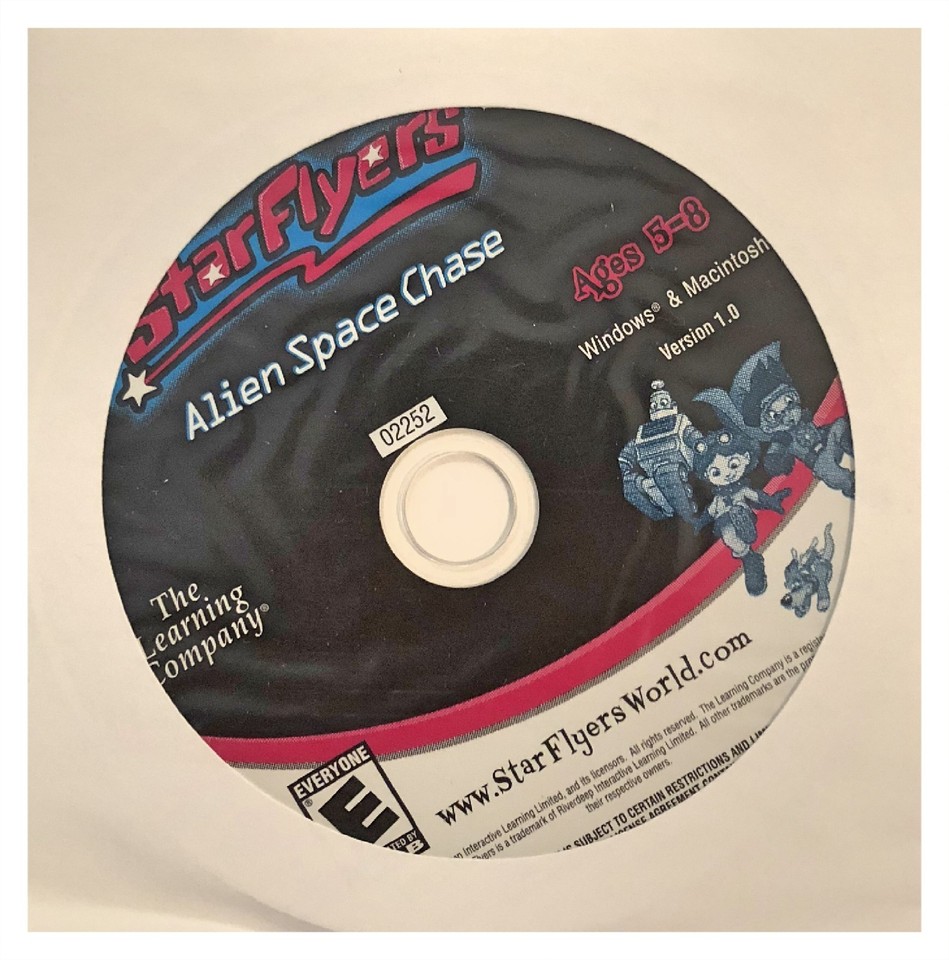 StarFlyers Alien Space Chase Pc Mac New Cd Rom Only In Paper Sleeve ...