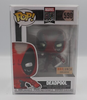 Funko Pop! Marvel Deadpool First Appearance Metallic #54 (BoxLunch ...