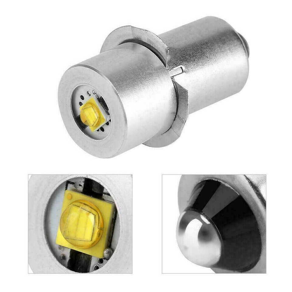 LED Conversion/upgrade bulb British Rail Bardic Signalling Lamp P13.5 3 ...