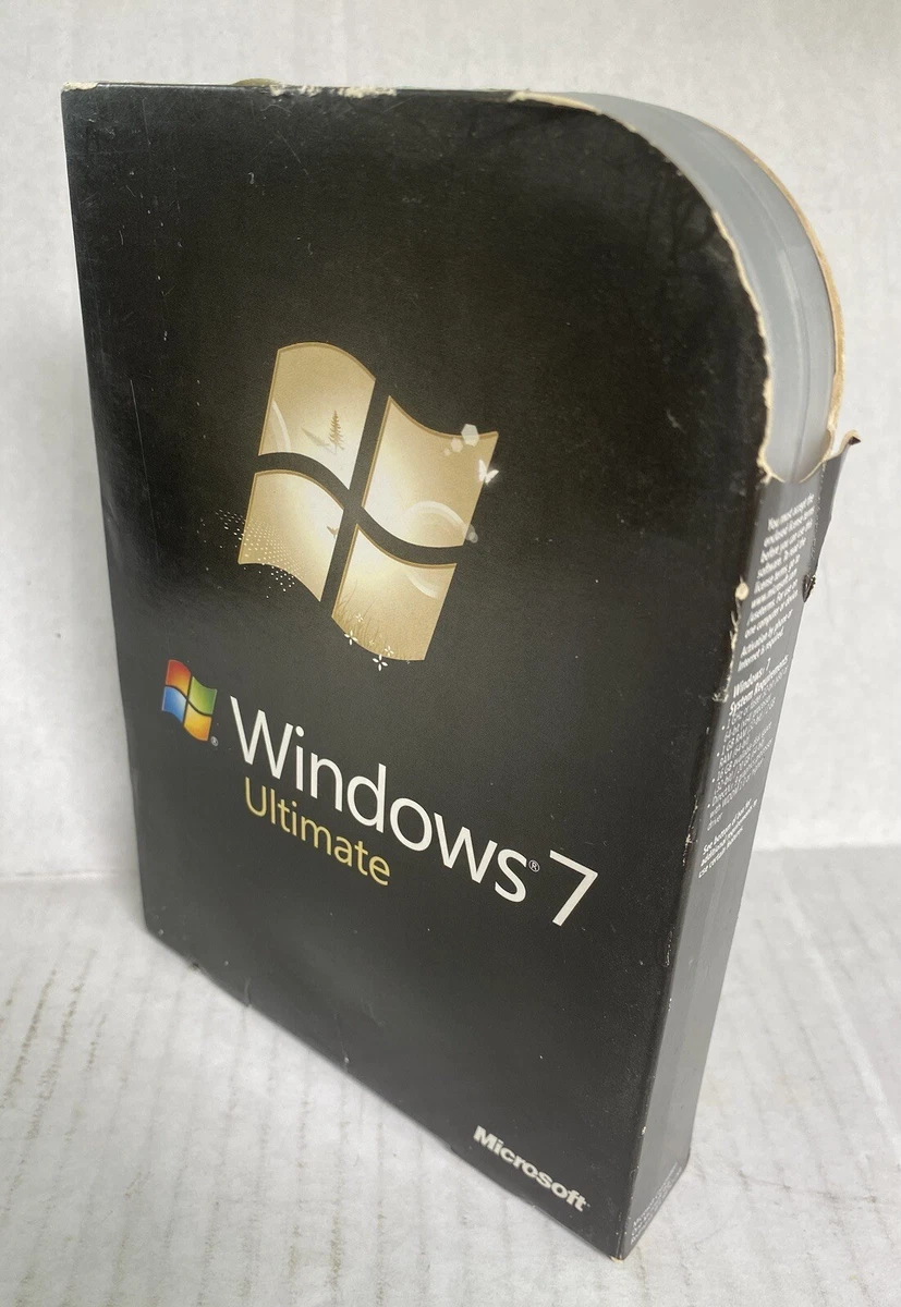 Windows 7 Ultimate Box