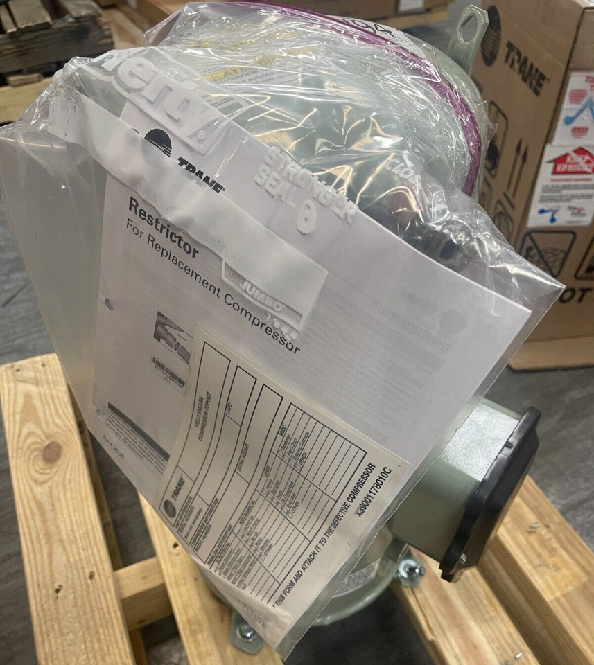 New 20A Trane CSHD103K0B0M Scroll COM11867 Compressor 460/3/60V, LRA ...