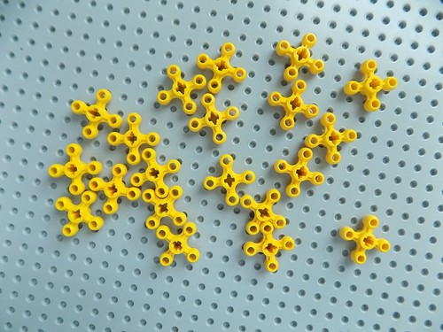 Lego Technic, Knob Wheel part 32072 lot of 20 pieces yellow | eBay