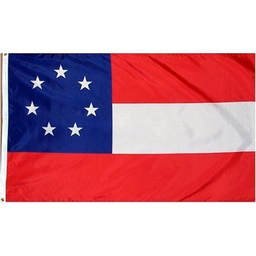 Old Flag Of The South Of The Csa