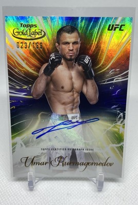 2024 Topps Gold Label UFC Umar Nurmagomedov Surging Signatures /199 # ...