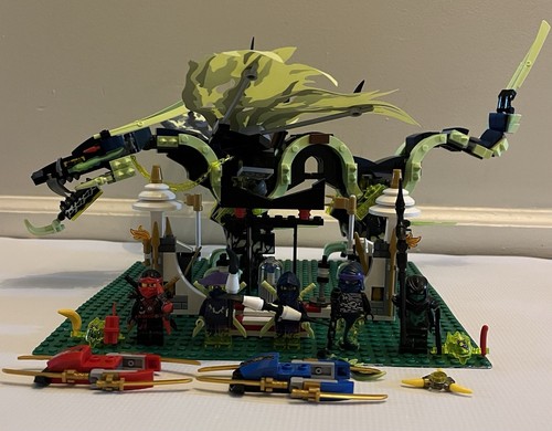 LEGO NINJAGO: Attack of the Morro Dragon (70736) Mostly Completed | eBay