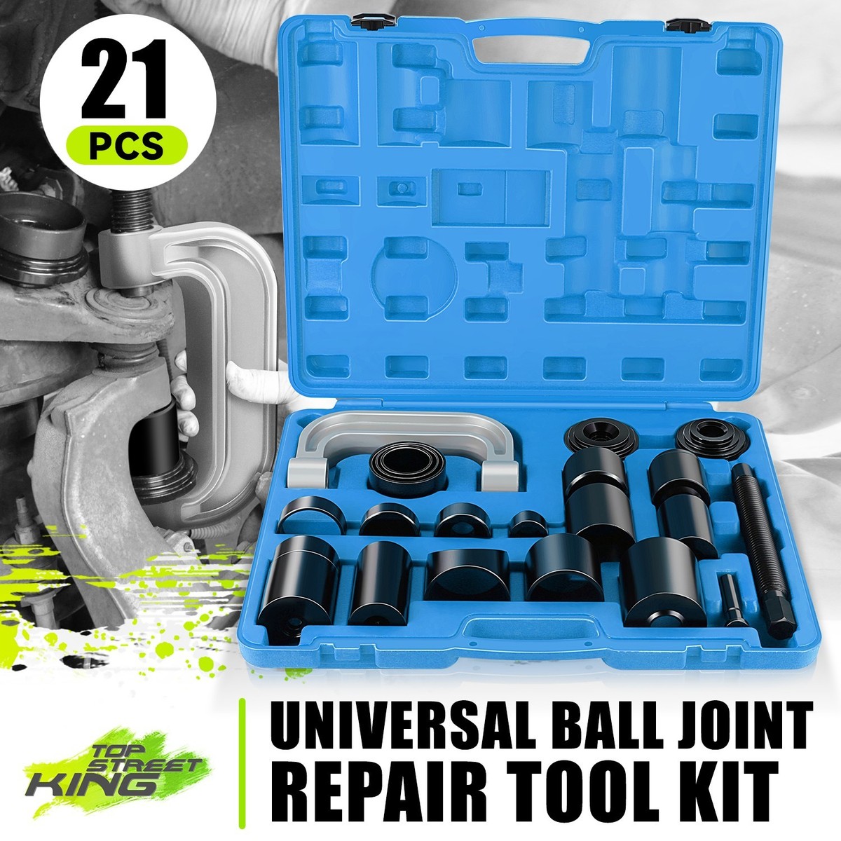 Ball Joint Installer For Chevy Ford Dodge 21-Piece Kit - Universal ...