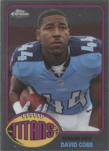 2015 Topps Chrome Mini - 1976 Football David Cobb #76-DC (RC) for sale ...
