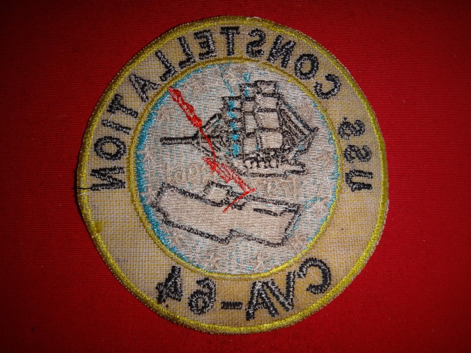 US Navy USS CONSTELLATION CVA-64 Supercarrier Vietnam War Patch | eBay