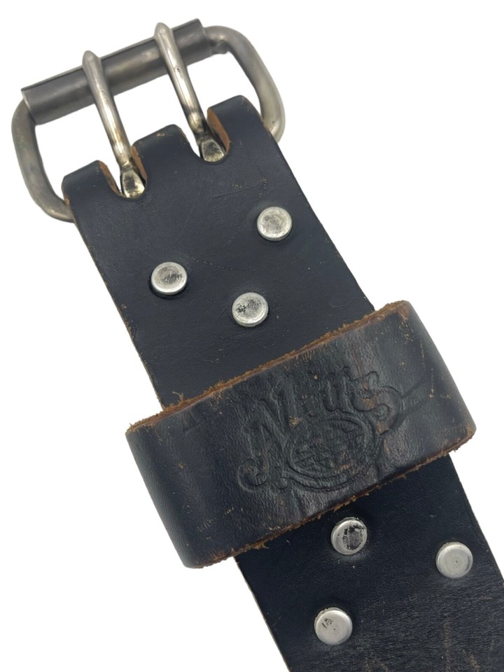 Vintage Altus USA Premium Weight Lifting Brown Leather Belt Size X ...