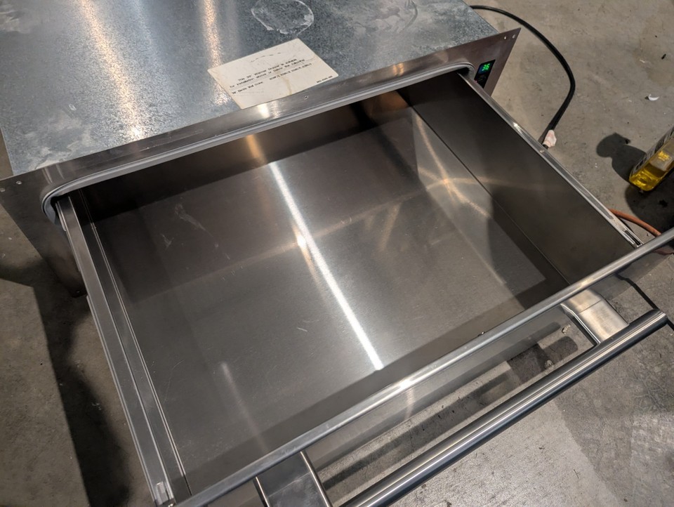 Wolf 30” Warming Drawer WD30 Stainless Steel Fully Tested! | eBay