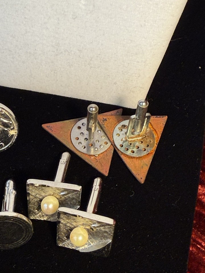 Vintage Lot Of 15 Pairs Of Cuff Links Swank Brand On Some | eBay