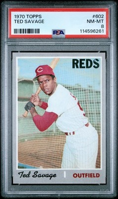 1970 TOPPS #602 TED SAVAGE PSA 8 | eBay