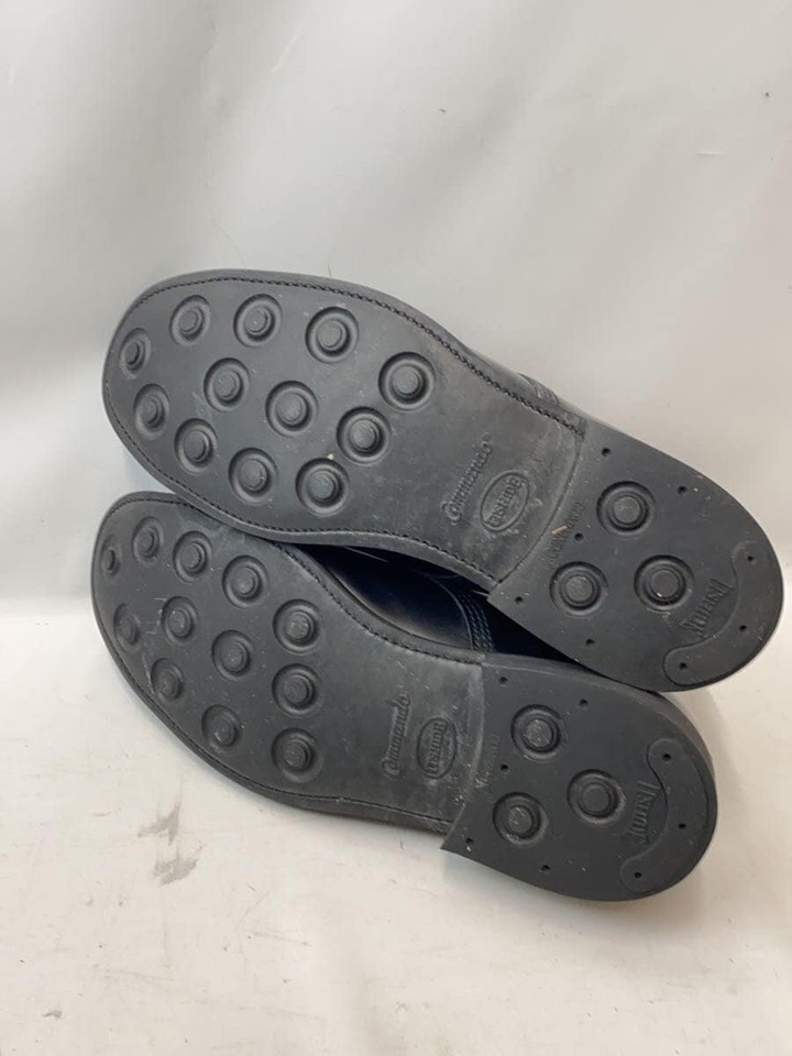 Sanders Military Derby Shoe Dress Shoes Uk7 Blk Leather 1128B LVY49 ...