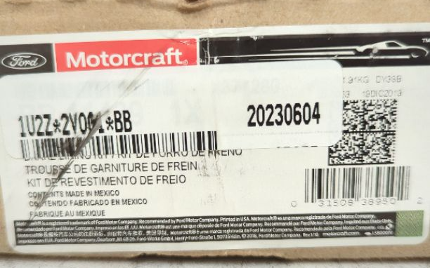 Ford OEM Kit - Brake Lining 1u2z*2v001*bb for sale online | eBay