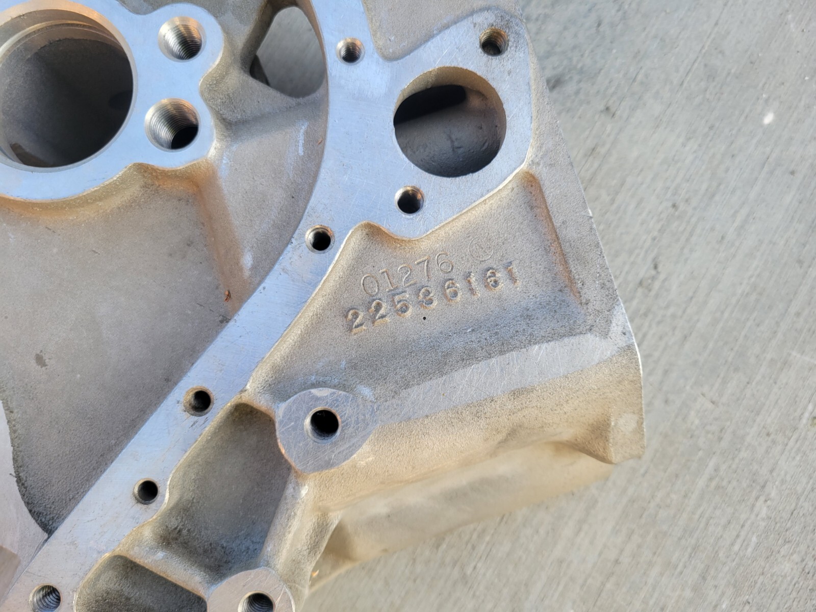 RARE Keith Black / Oldsmobile Aluminum DRCE Engine Block Front End Wall ...