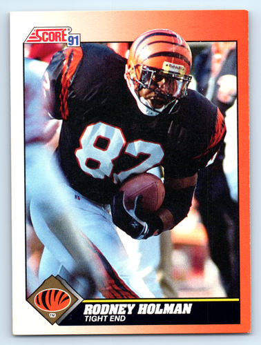 1991 Rodney Holman Score Football Card #349 Bengals | eBay