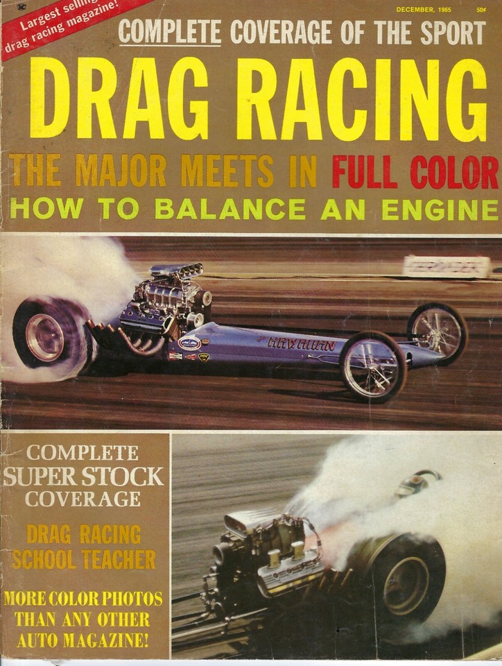 1965 Drag Racing Magazines. Sold separately, your choice. Rare! | eBay