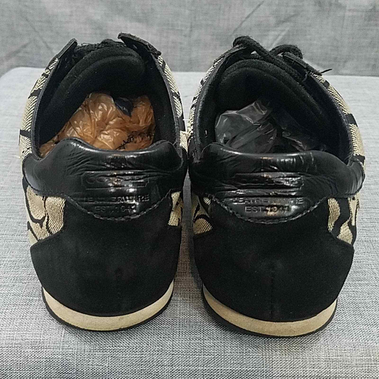 Coach Womens Katelyn Signature C Logo Black Jacquard … - Gem