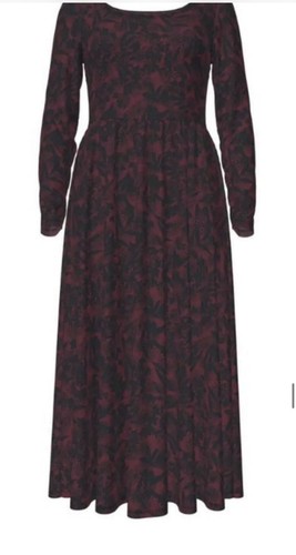 Lularoe M Ryane long sleeved dress floral flowers empire waist medium ...