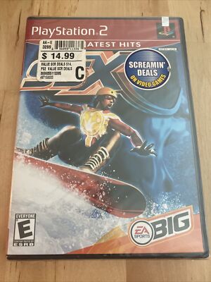 SSX Ps2 (Sony PlayStation 2, 2000) NEW SEALED GREATEST HITS VERSION ...