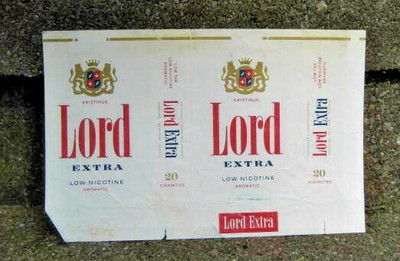 Vintage Lord Extra Cigarettes Tobacco Paper Label | eBay