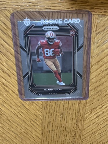 2022 Danny Gray Panini Prizm Football Rookie Card #335 San Francisco ...