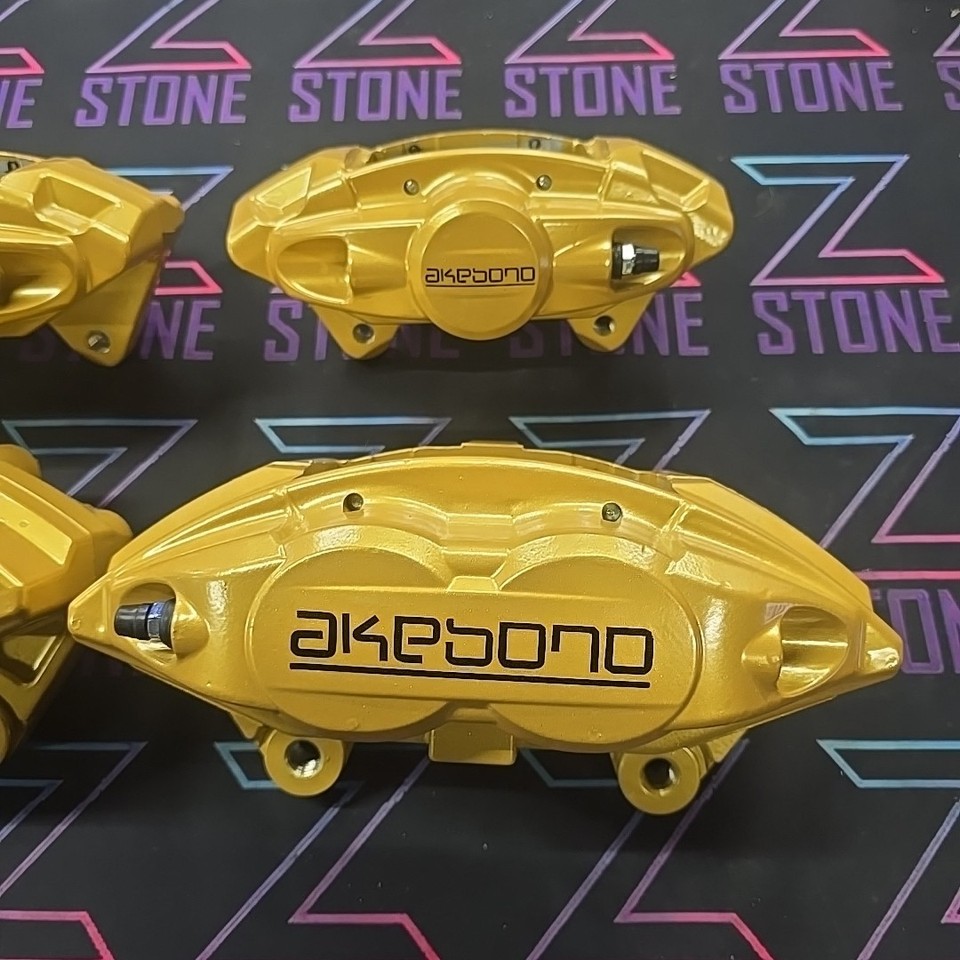 2017-2022 Infintiti Q60 Q50 370z Red Sport Full Akebono Brake Calipers ...