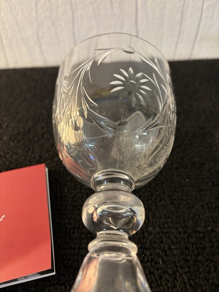 Engraved Crystal Water Glass Style Baccarat Mod13 | eBay