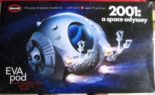 Moebius EVA POD 2001 A Space Odyssey 1/8 Model Kit SEALED | eBay