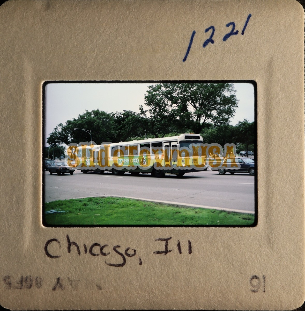Old Cta Man Buses 1985