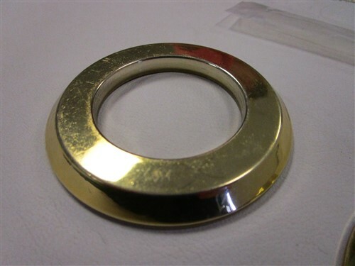 LIVORSI GWMKG ALUMINUM THRU HULL TRIM RING KIT GOLD PAIR OF (2) MARINE ...