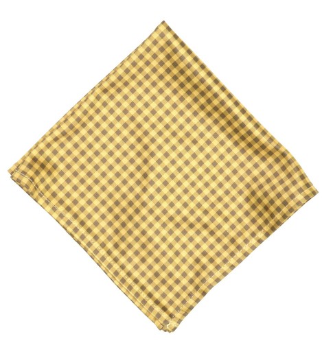 Wurkin Stiffs Mens Yellow Microfiber Check Pocket Square L17103 | eBay