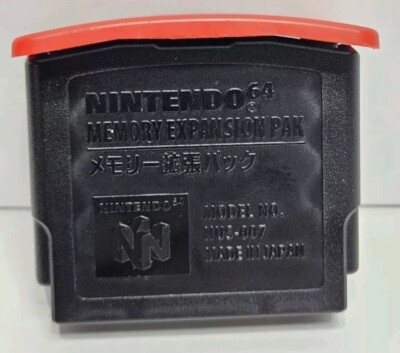 Nintendo 64 N64 Expansion Pack/Pak Model No. NUS-007 Memory Authentic ...
