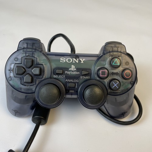 Official Sony PlayStation 2 PS2 Dualshock 2 - Smoke Grey Gray | eBay