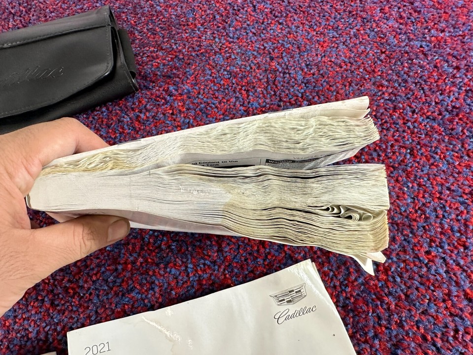 2020-2023 Cadillac CT5 AWD 2.0L Turbo OEM Operator's Case Book Owner's ...