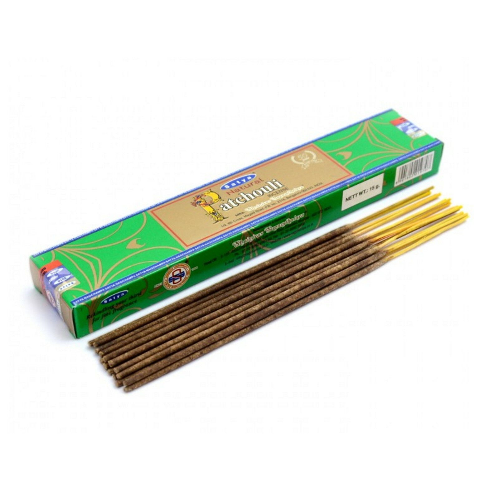12 X Patchouli Incense Sticks Packs Joss Satya Sai Nag Champa Agarbatti ...