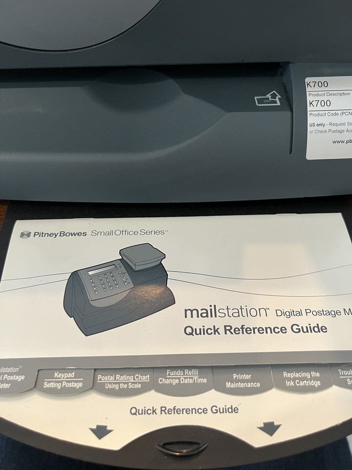 Pitney Bowes Mailstation 2 Small Office Series Digital Postage Scale ...