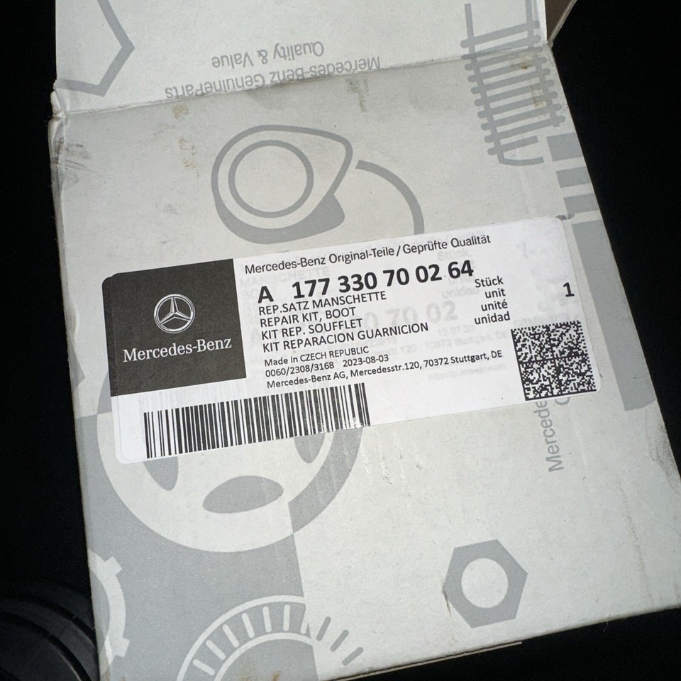 MB GLA H247 Front Shaft Left Outboard Boot Repair Kit A1773307002 NEW ...