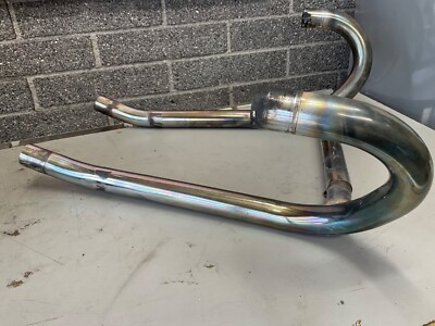 BMW Airhead R75 R90 R100 38mm Single Crossover Exhaust Headers | eBay
