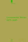 Paul Rée Gesammelte Werke 1875-1885 (Relié) Supplementa Nietzscheana | eBay