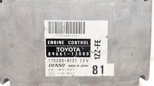 TOYOTA COROLLA VERSO MK1 E121 2001-2004 ENGINE ECU 1.8 PETROL 12712 ...
