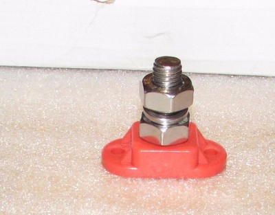 Marinco (IS-10MM-1R) Positive End Insulated Battery Stud 3/8IN Red | eBay
