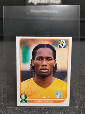 2010 Panini FIFA World Cup South Africa Album Stickers Didier Drogba ...