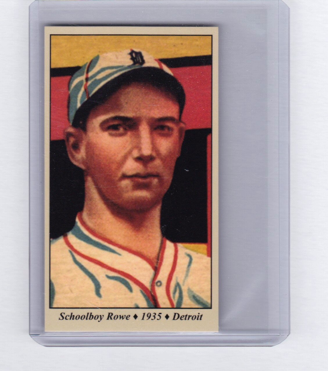 Schoolboy Rowe '35 Detroit Tigers Tobacco Road series #50 / NM+ cond ...