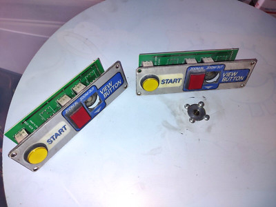 sega over rev arcade twin cabinet start button units #5337 | eBay