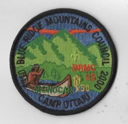 2000 Camp Ottari Blue Ridge Mountains Council BLK Bdr. [VA583] | eBay